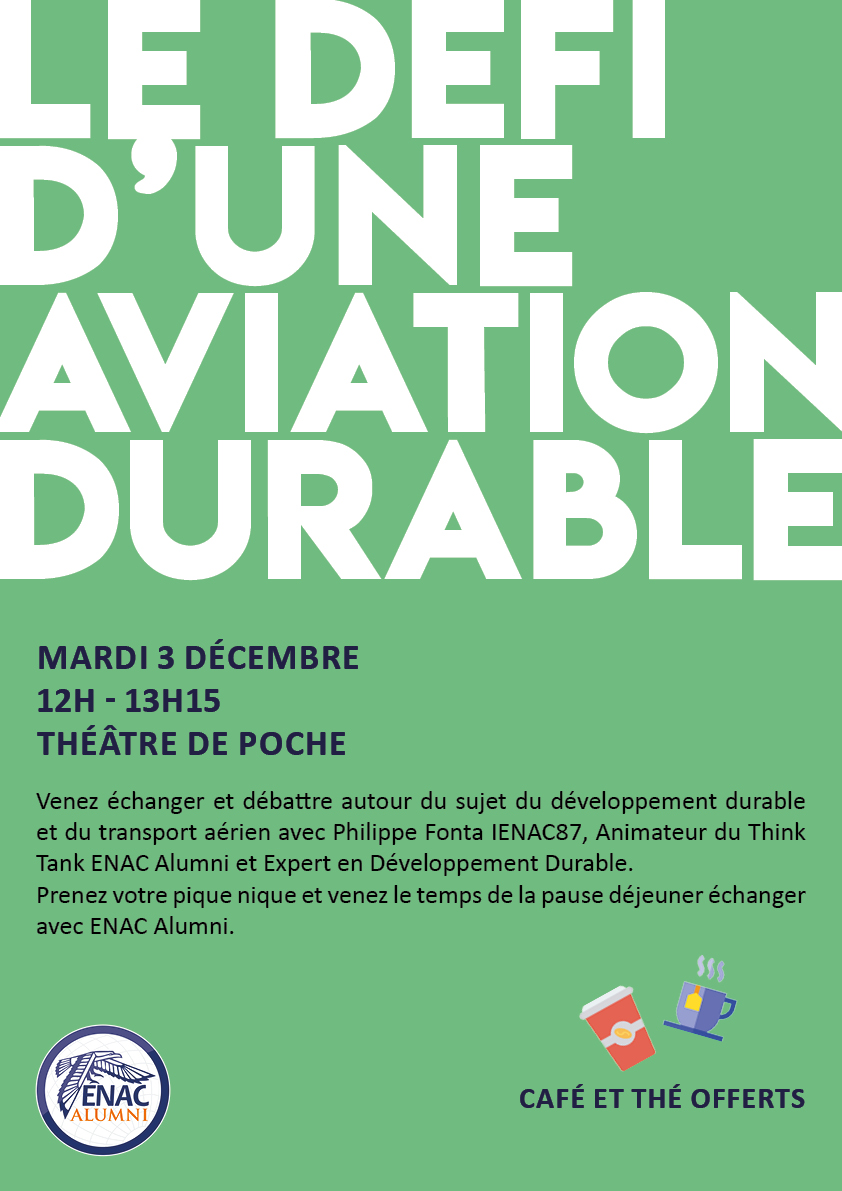 RENCONTRE : LE DÉFI D'UNE AVIATION DURABLE